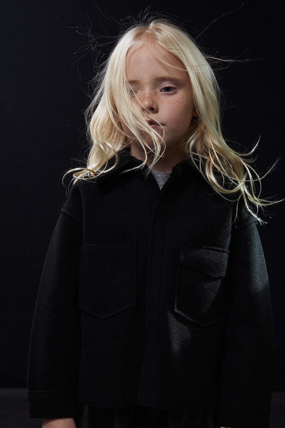 Kids Boxy Shirt Jacket – Sustainable Layer | SOW